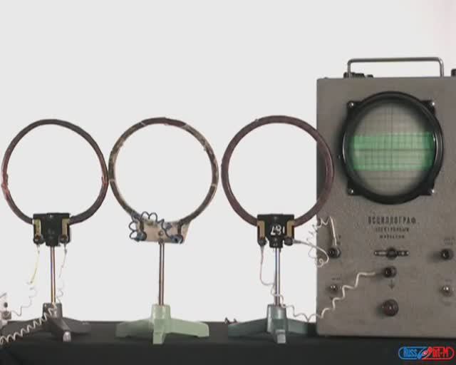 Физика. Опыты. Взаимосвязь между магнитным и электрическим полями