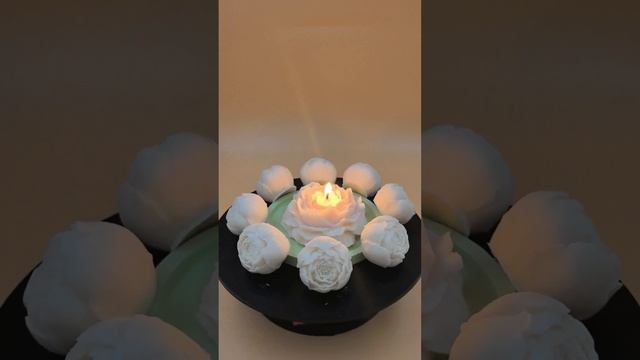 Свечи ручной работы. Как горят наши свечи.