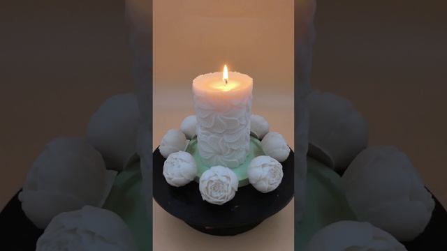 Свечи ручной работы. Как горят наши свечи.