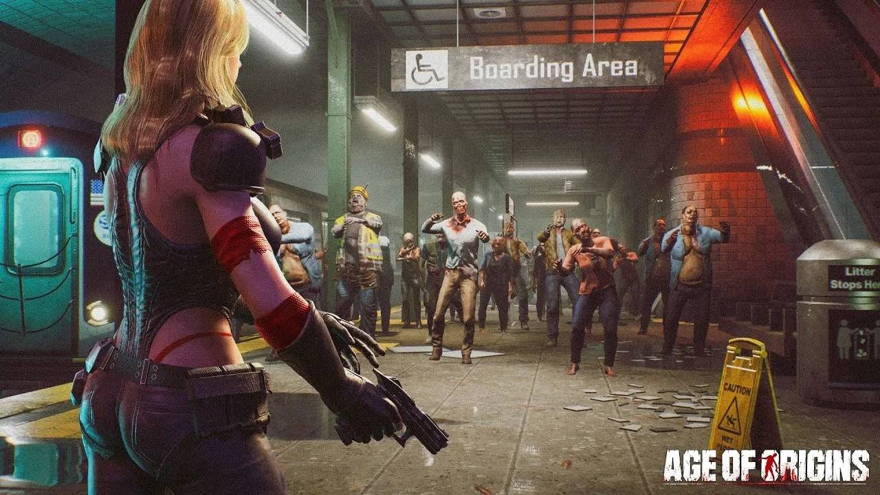 Age of Origins #2 - Бочки - Зомби - Стрельба