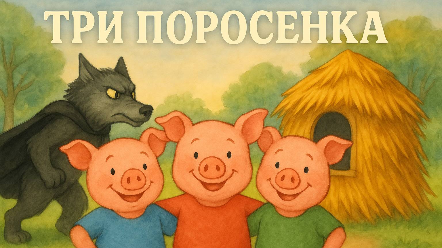 Сказка "Три поросенка"