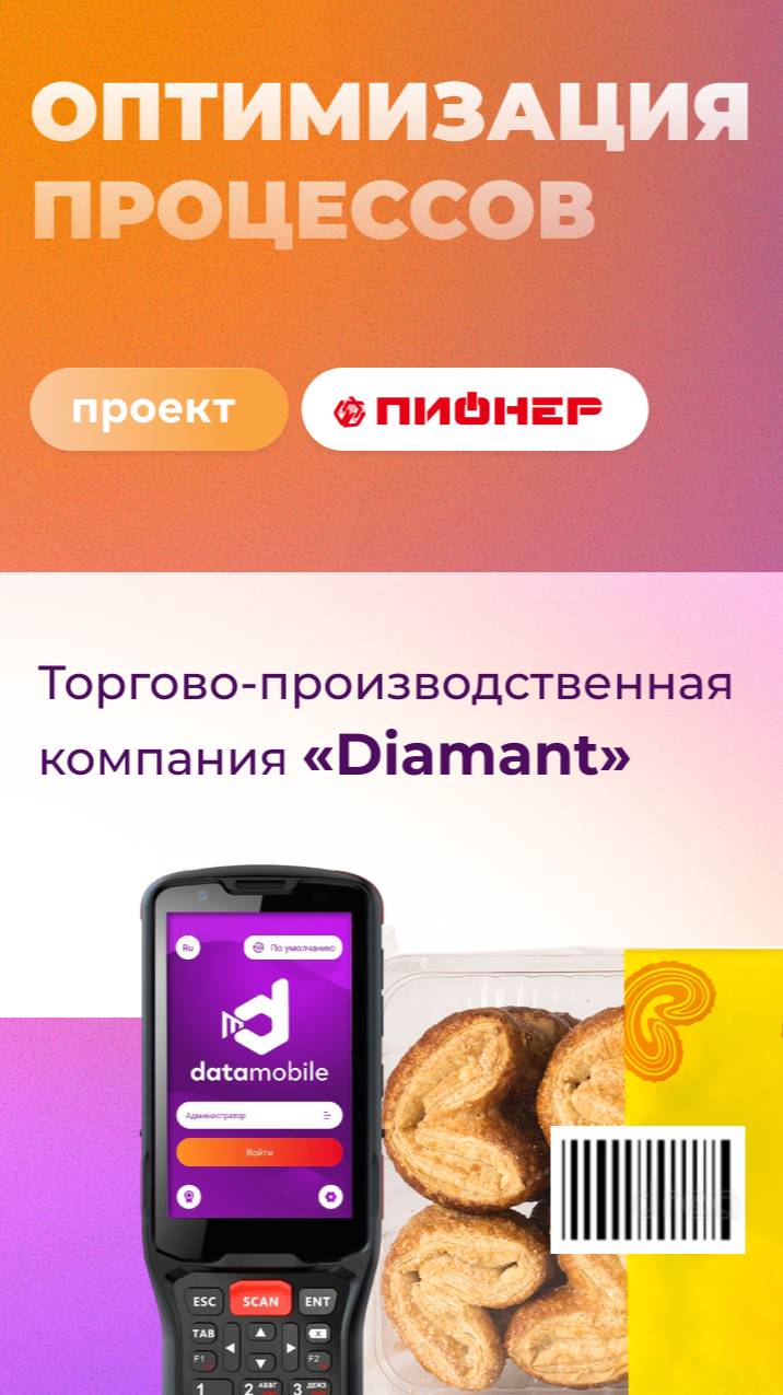 От рутины к автоматизации: история внедрения DataMobile в компании «Diamant»