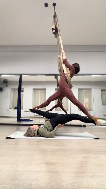 Воздушный гамак дуэт