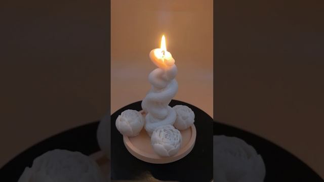 Свечи ручной работы. Как горят наши свечи.