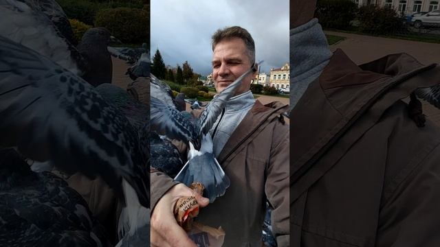 Делюсь с вами радостью!  🤗  Когда сама Матушка Природа тебя  ❤️  и обнимает. Богородск. 25.09.2025