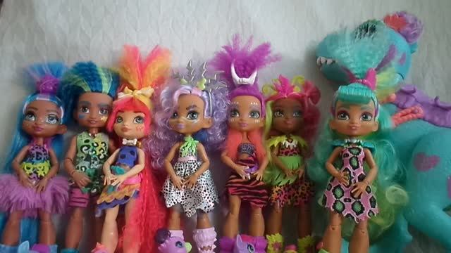 Обзор на все 7 кукол Cave Club-Пещерный Клуб. Собраны все 7 кукол