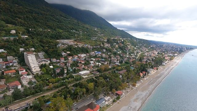 Гагра Мамзышка, мой первый полет на Кьюр 2! часть 2 Приземление