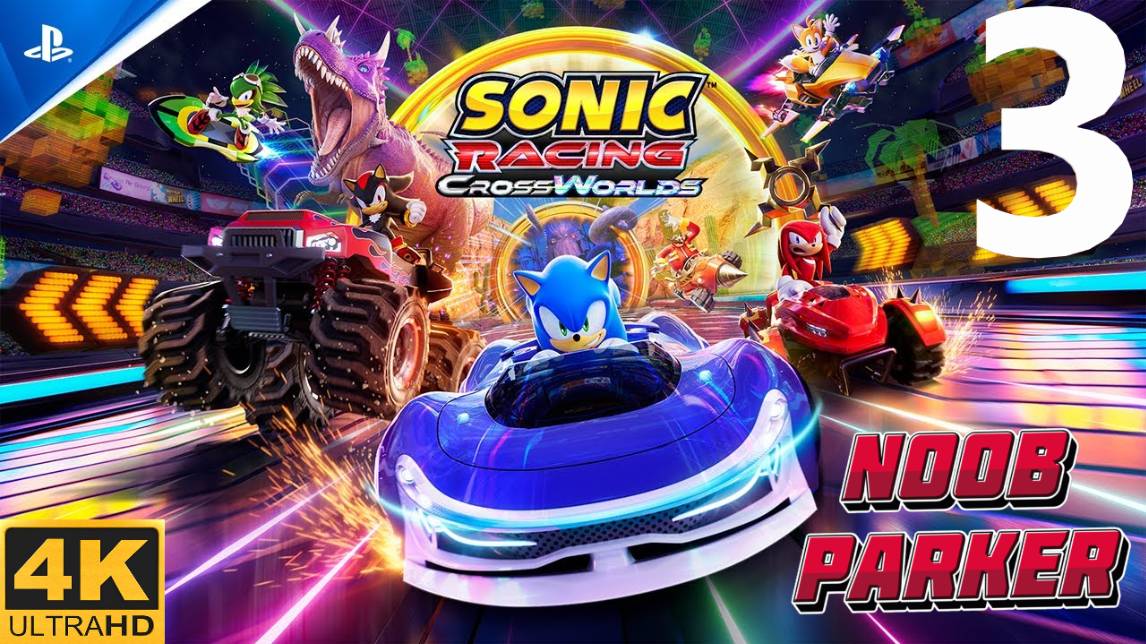 SONIC RACING CROSSWORLDS ps 5 pro часть 3