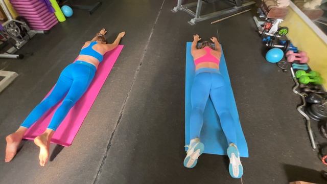 Укрепляем мышцы спины,ягодицы