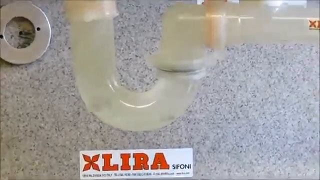 Самоочищающийся сифон Lira P-Trap [get-speed.com]