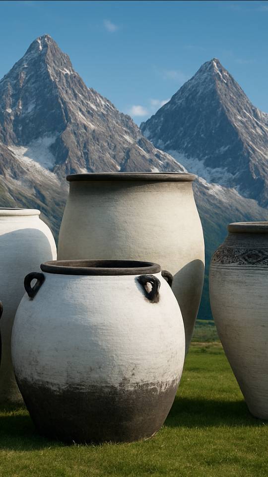 Горшки в интерьере дома #интерьер, #горшки