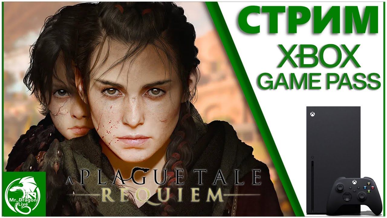 a Plague Tale Requiem | XBOX series X | xbox game pass | Mr Dragon live | заходи на стрим!