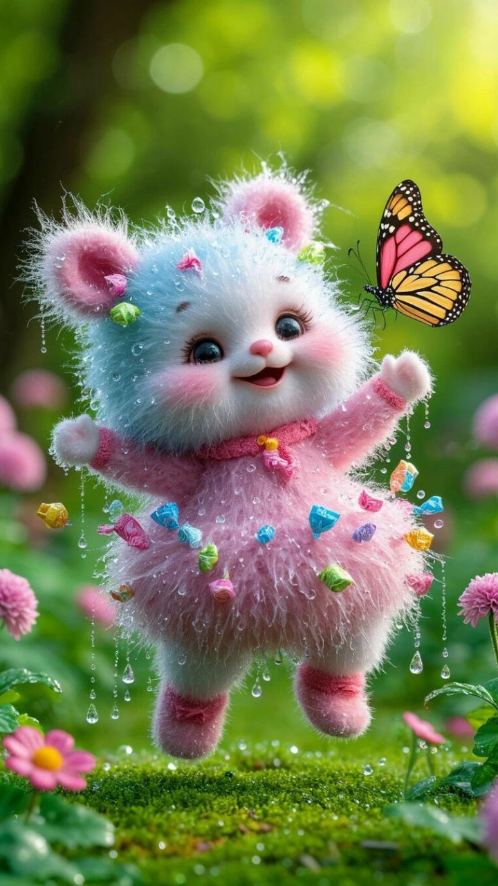 Пушистики.🌞☕❤️🌞 Детям. 🌞 Детская песенка.