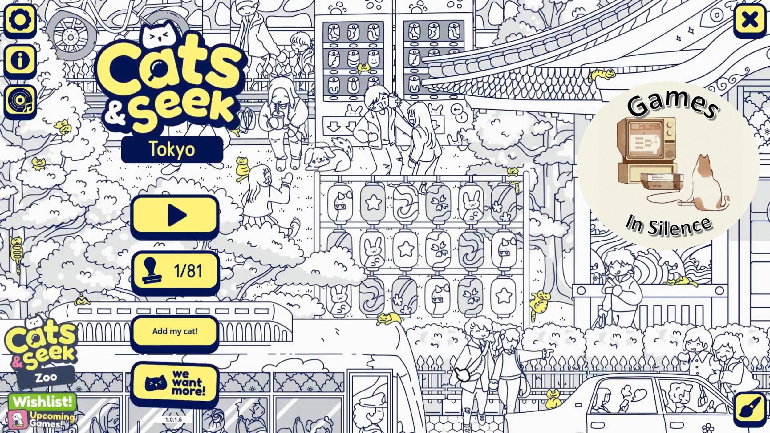 Cats & Seek. Tokyo. Walkthrough