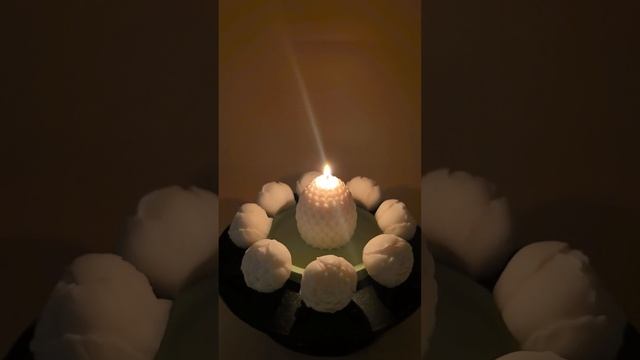 Свечи ручной работы. Как горят наши свечи.