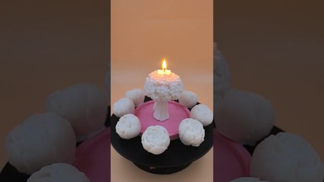 Свечи ручной работы. Как горят наши свечи.