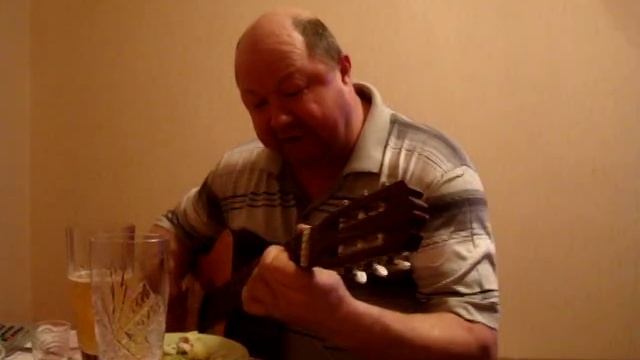 10.01.2012, Тамбовская область, Сергей Куклин поёт песню В. Высоцкого "Почему аборигены съели Кука".