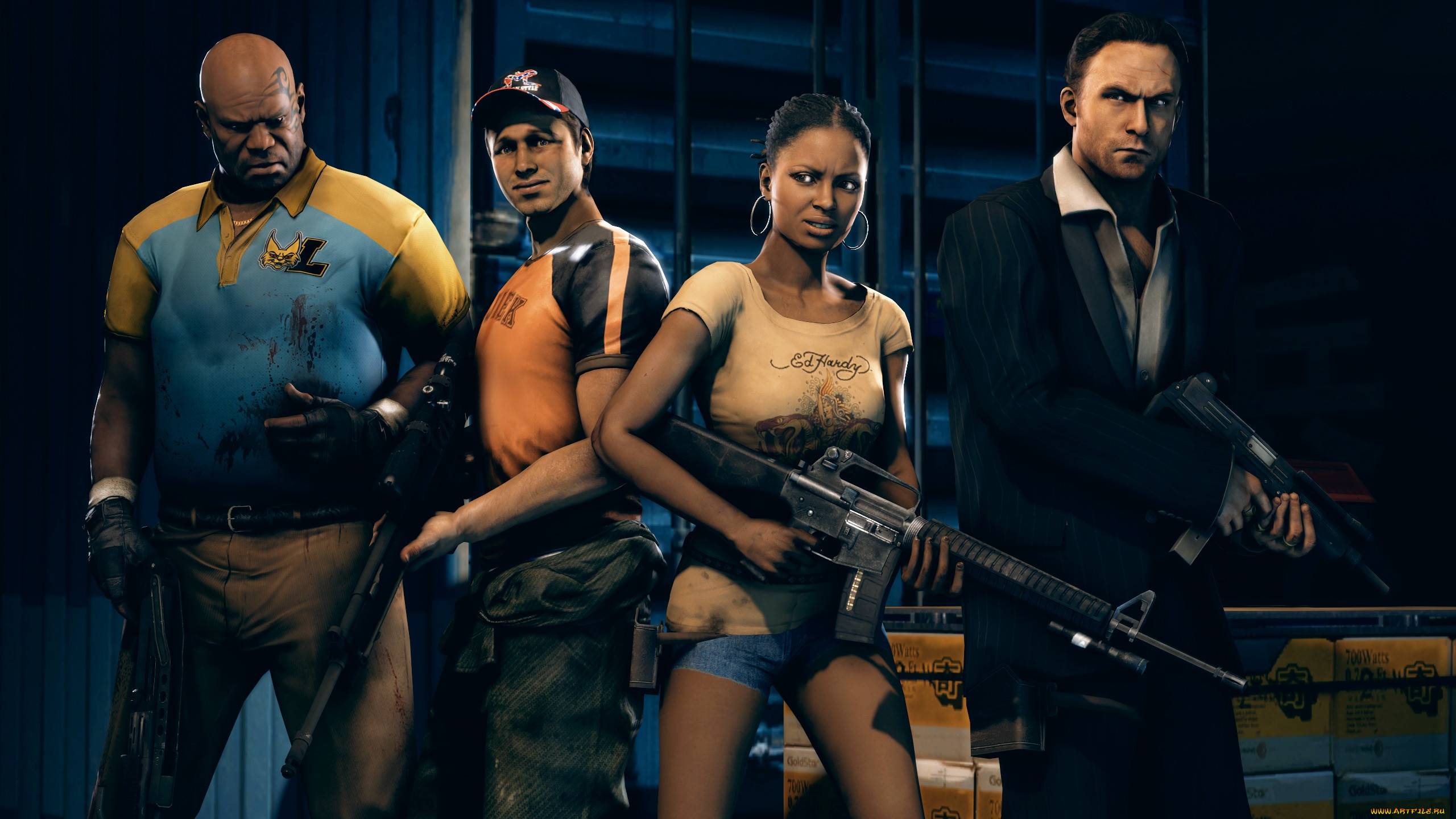 Left 4 Dead 2 Всю карту на легке идем а в конце выжил один. часть 2