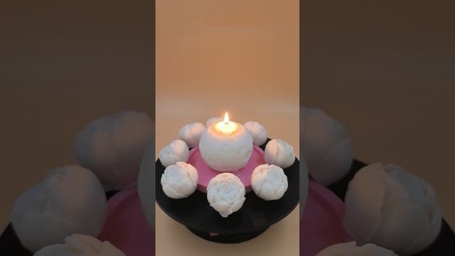 Свечи ручной работы. Как горят наши свечи.