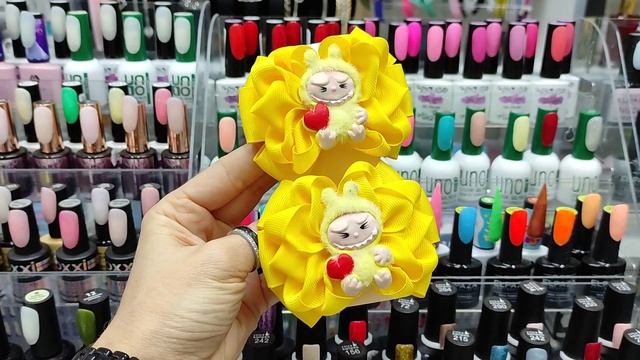 Лабубу (Labubu) - нашумевший ХИТ, бантики ручной работы.