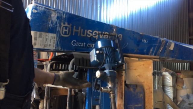 Насос 55л/минуту для перекачки отработанного масла.