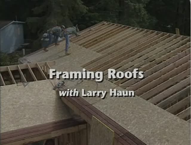 Ларри Хон. Эффективный плотник.Часть 3. Строительство крыши.