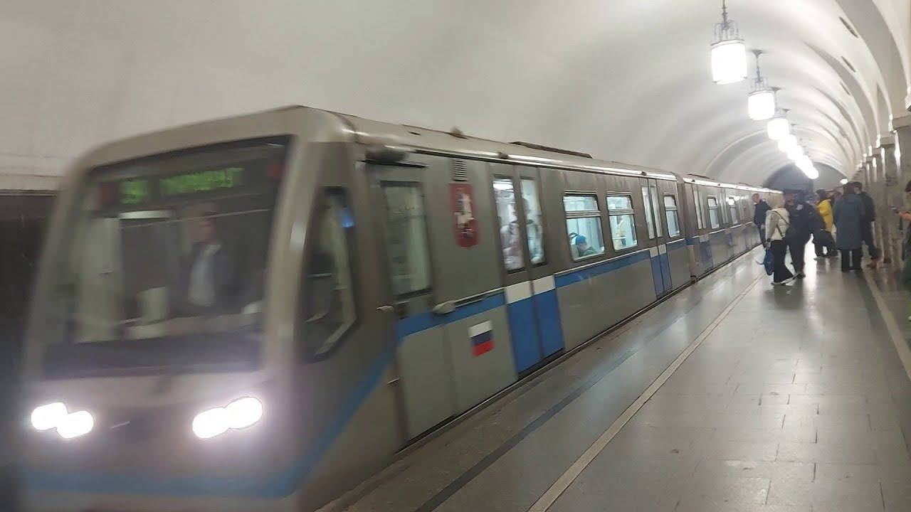 Поезд "Русич" (81-740/741). Парад поездов к 90-летию Московского метро (18.05.25)