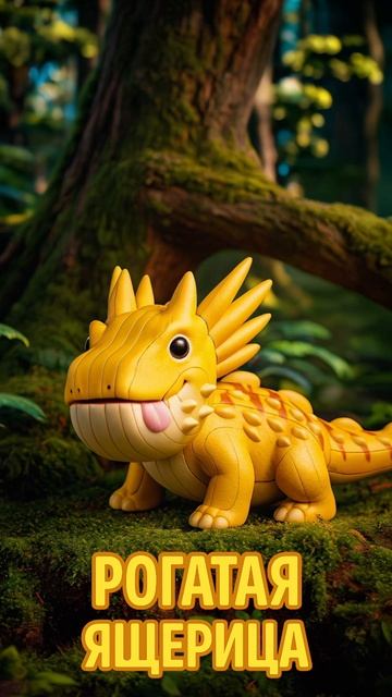 Рогатая ящерица