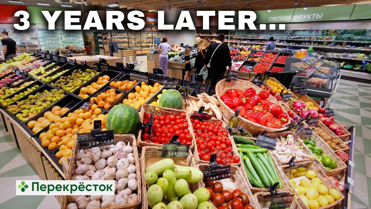 What Does a Russian Supermarket Look Like | Perekrestok