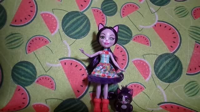 Обзор на Энчантималс Кошку Ciesta Cat и Climber