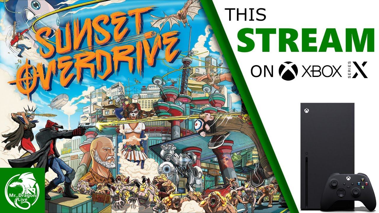Sunset Overdrive | XBOX Series X | Mr Dragon live | ЗОМБИ | выживание