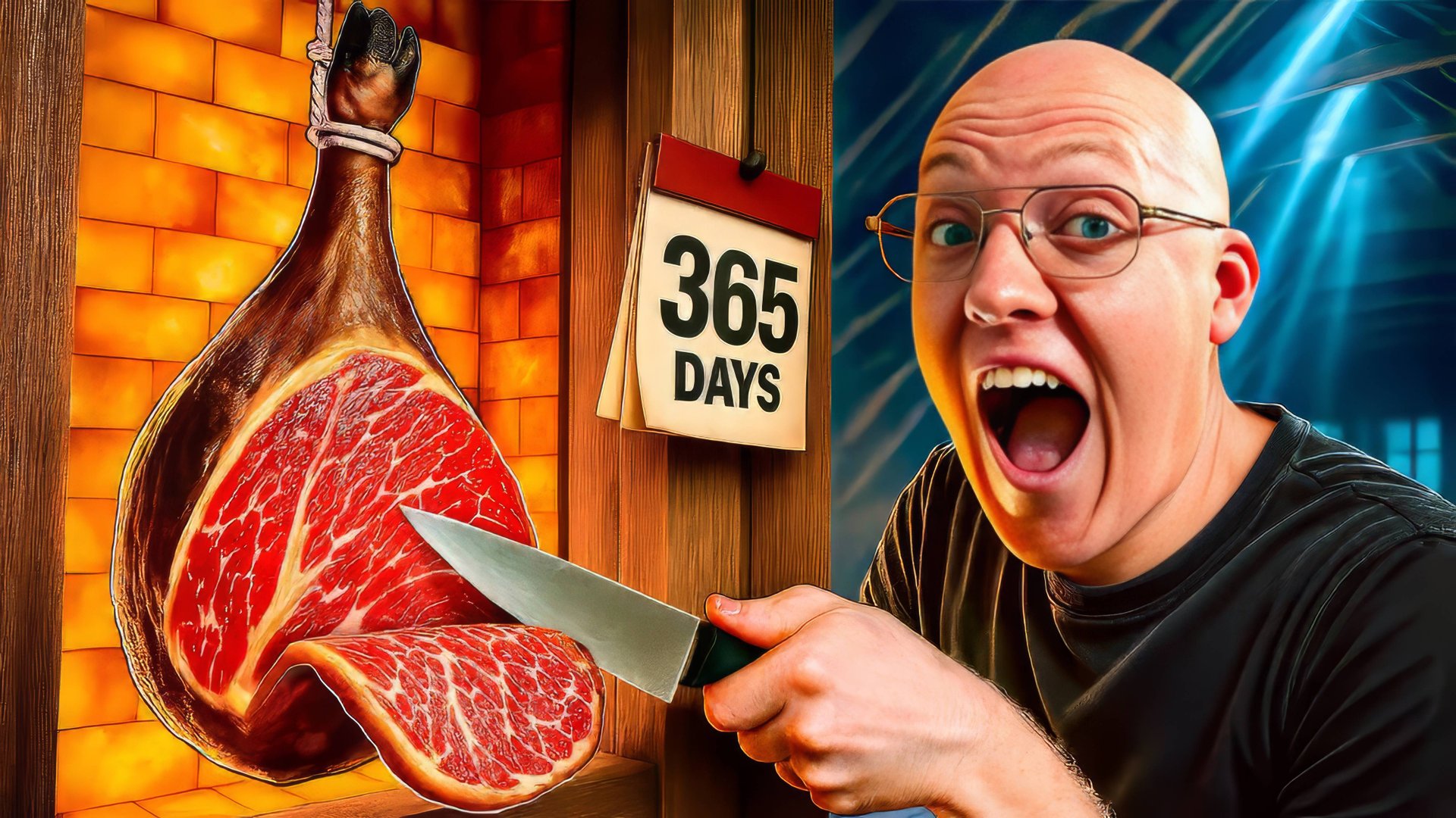 1 ГОД ПРИГОТОВЛЕНИЯ ХАМОНА ЗА 16 МИНУТ!