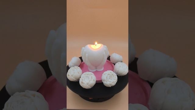 Свечи ручной работы. Как горят наши свечи.