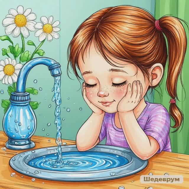 Для детей.умываемся