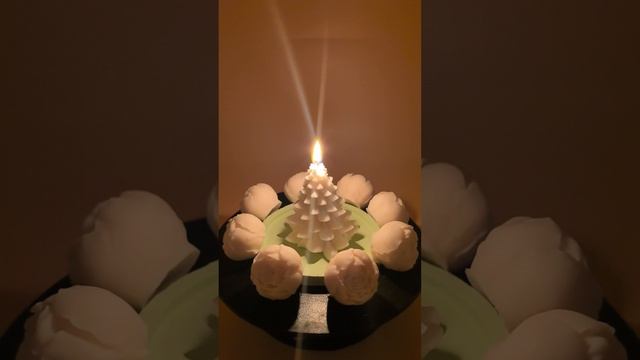 Свечи ручной работы. Как горят наши свечи.