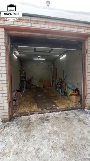 Гаражные ворота Алютех в Иваново #ворота37 #подпишись