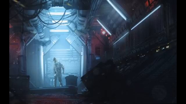 Mothership, напряженный фон на корабле