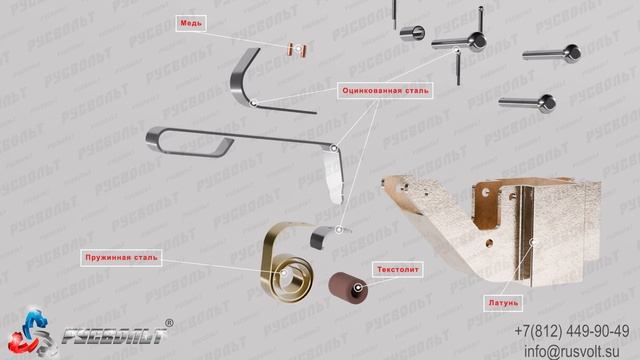 Щеткодержатель ДРПч1 25х32 - чертеж 1PB.100.189-1 ГЧ