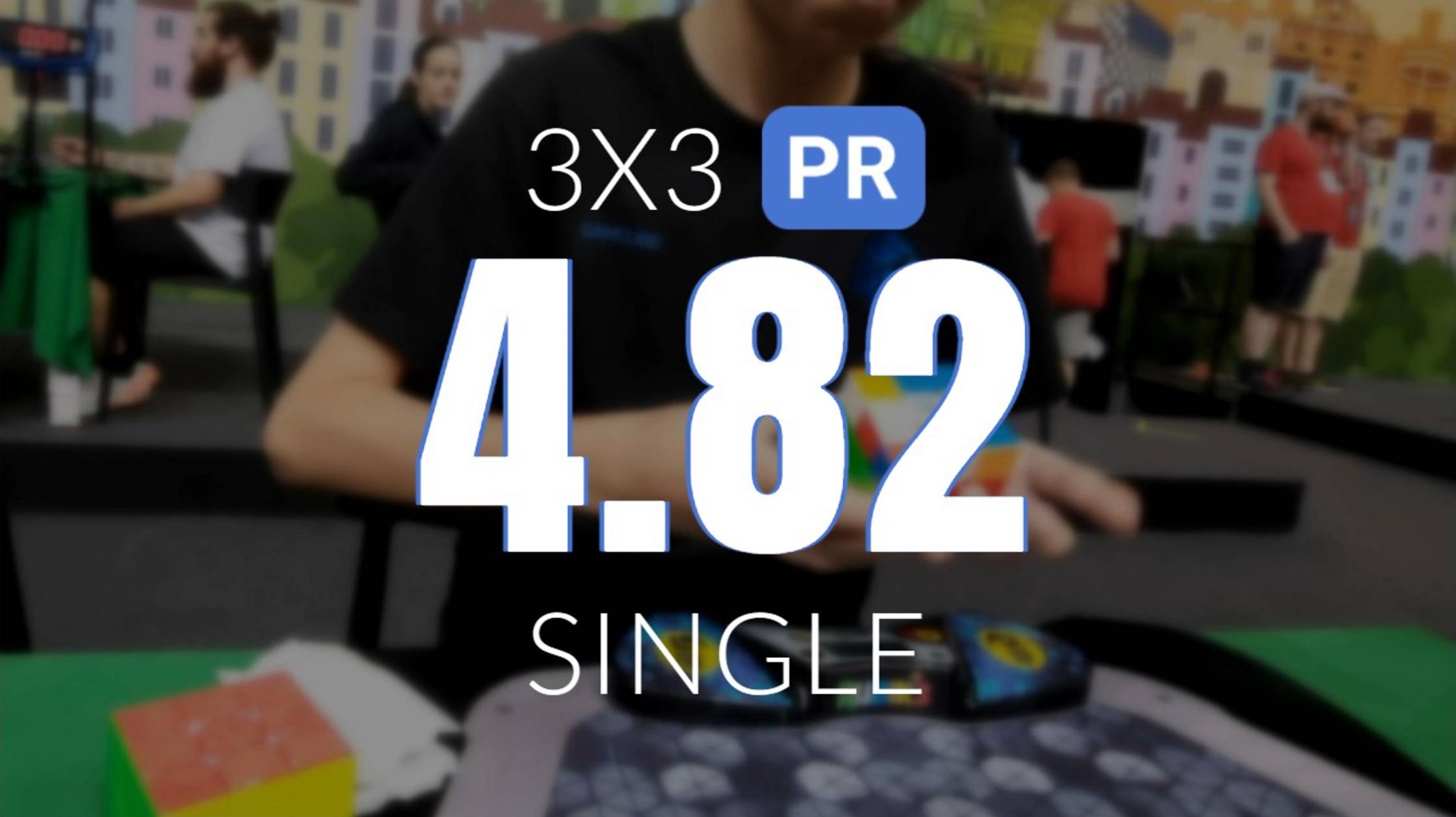 PR [4.82] 3x3 Single // Rubik's WCA European Championship 2024