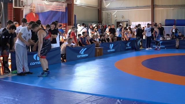 Греко-римская борьба. Вес 92 кг. Финал Баскаев Артём (Геленджик)- Островский Макар (Новопокровская)