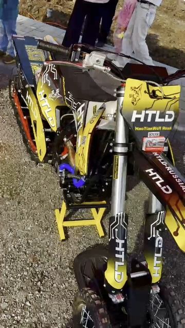 Участвовали на открытой мото выставке с нашим сноубайком HTLD 120’