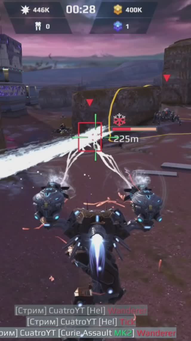 Истребление на Кюри! @YTCuatro! War Robots  #warrobots