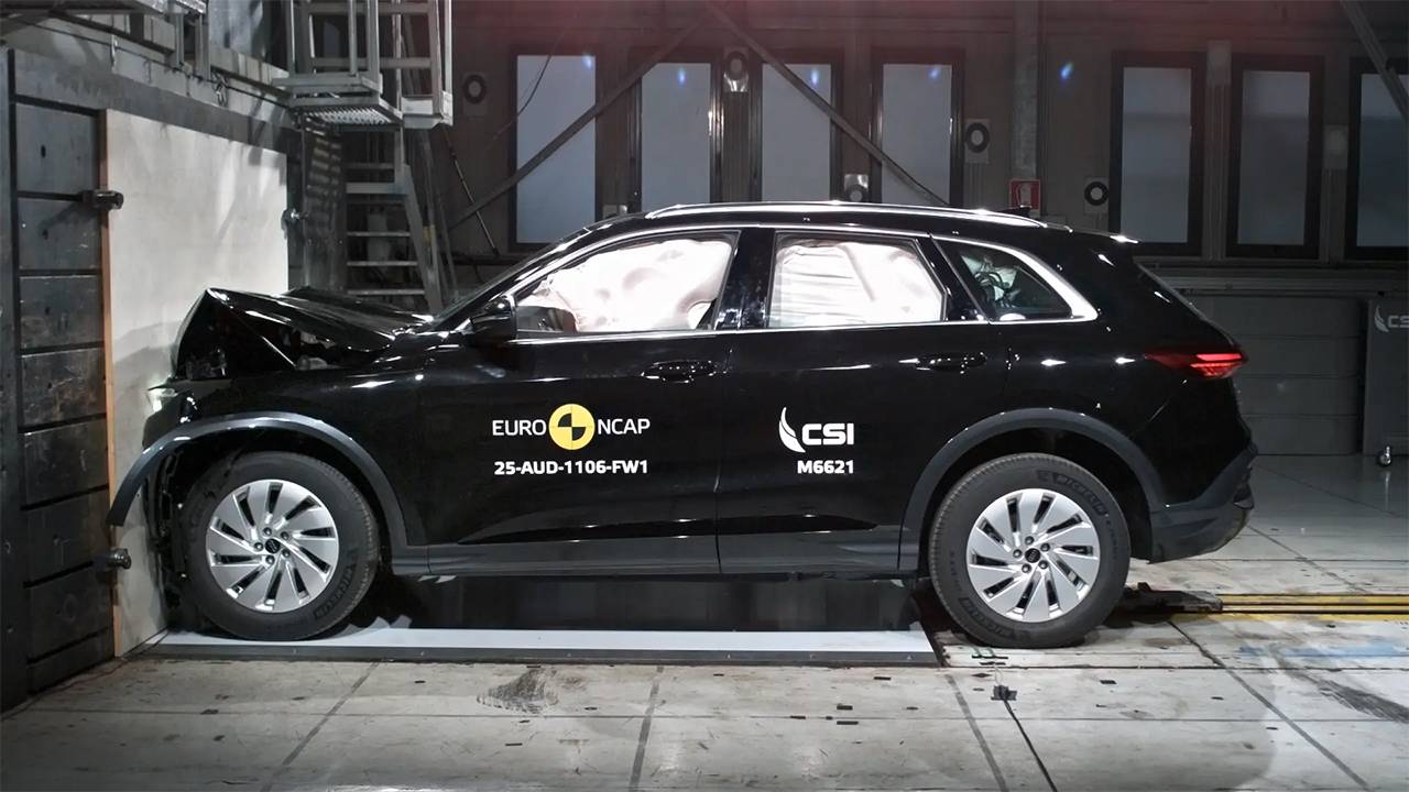 Краш-тест нового Audi Q5 (Audi SQ5) 2025 года от Euro NCAP на CarMaps.Ru