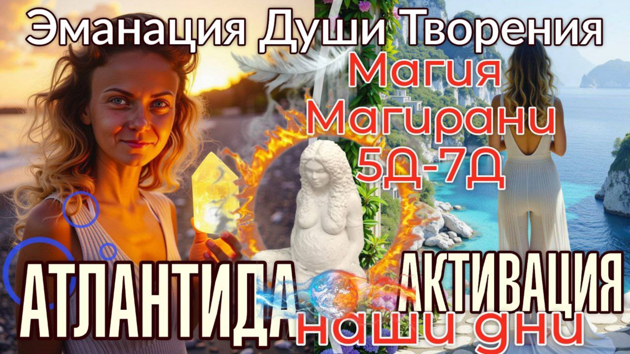 Звёздным Душам:активация Атлантиды!Вам НЕ КАЖЕТСЯ!ЭманацияДушиТворения и КвантоваяЛюбовь #голограмма