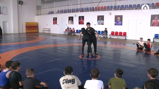 Спортивная Ингушетия. Тренировка по греко-римской борьбе