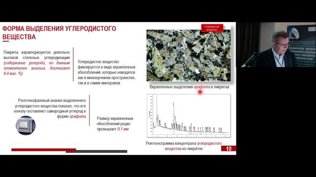 Графит и редкоземельные минералы пикритов Ариадненского массива ультрабазит-базитов (Приморье).