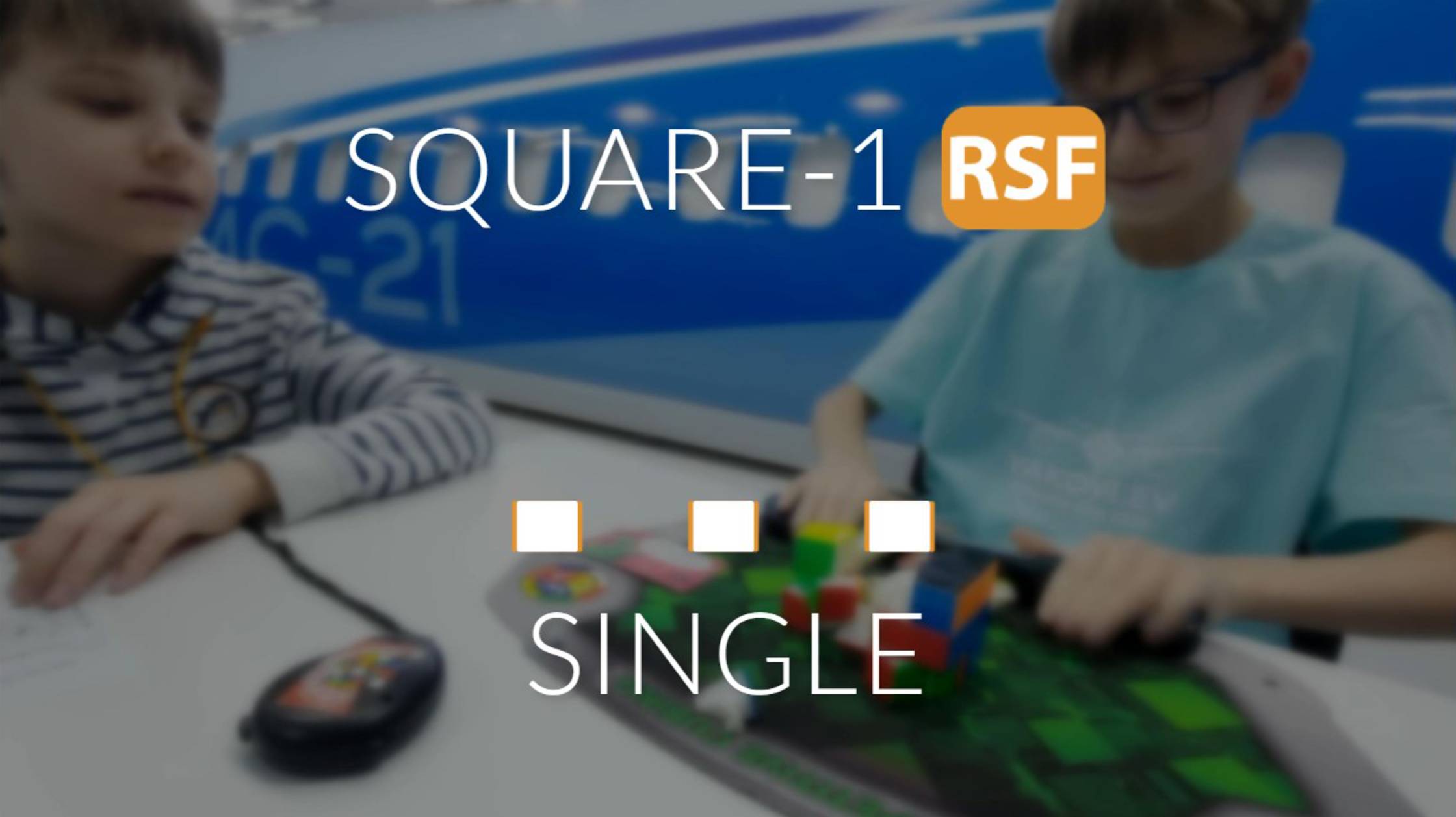 [. . .] Amazing solve of Square-1 (...) // [RSF] Yakovlev Moscow Cup 2023