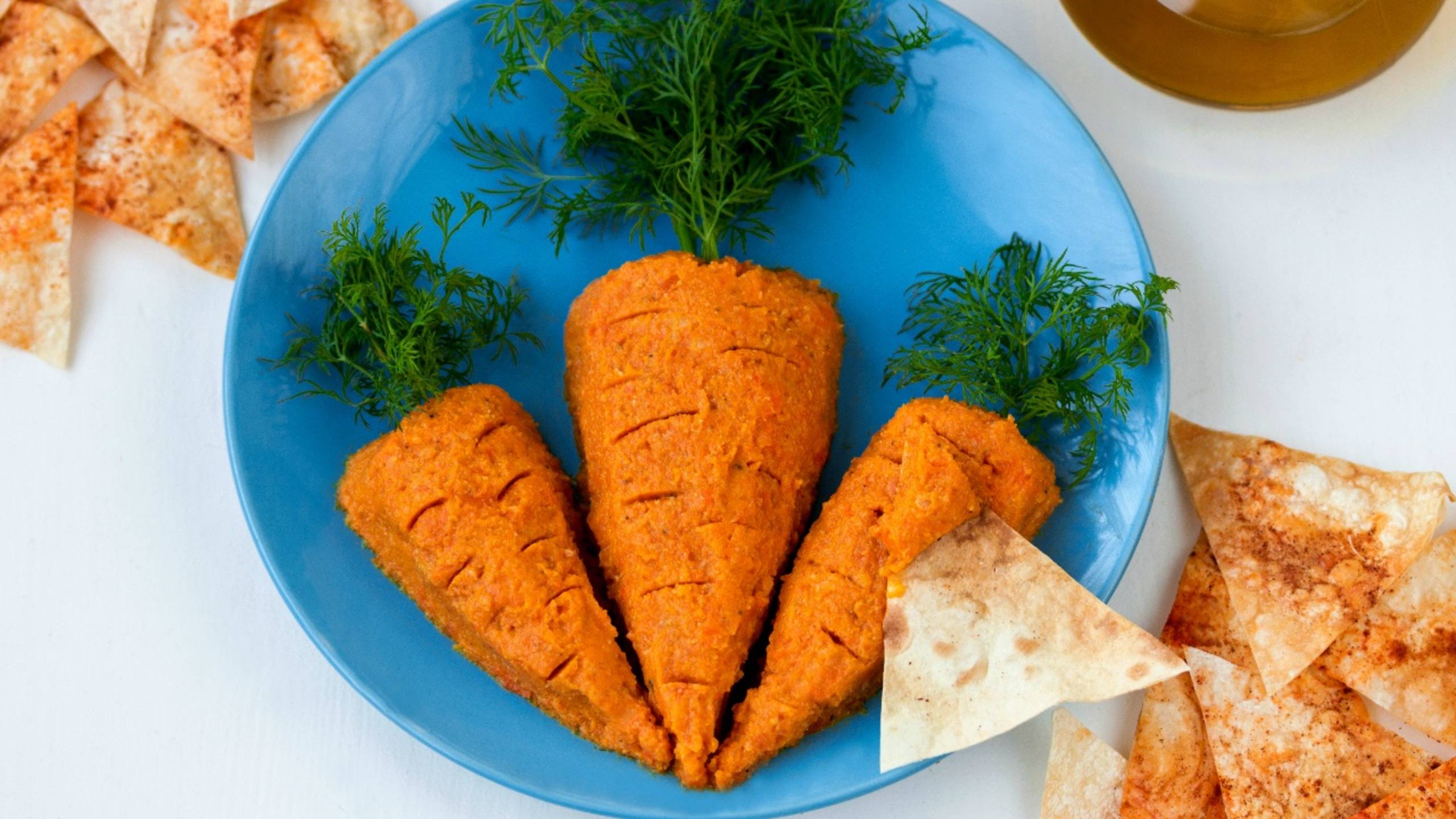 Морковь + цветная капуста = самый яркий и полезный хумус без нута! 🥕🥦