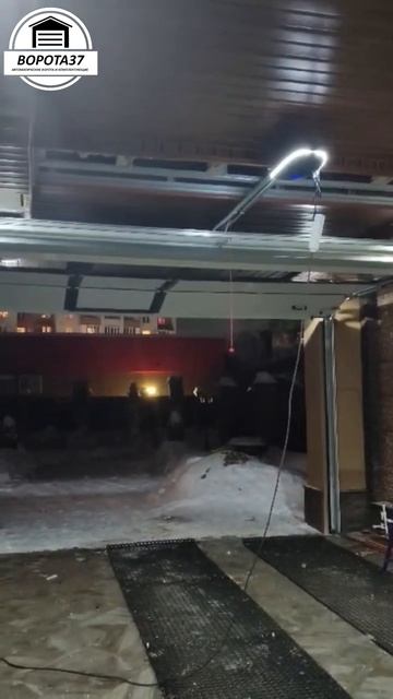 Демонстрация работы промышленных ворот Алютех #ворота37 #подпишись