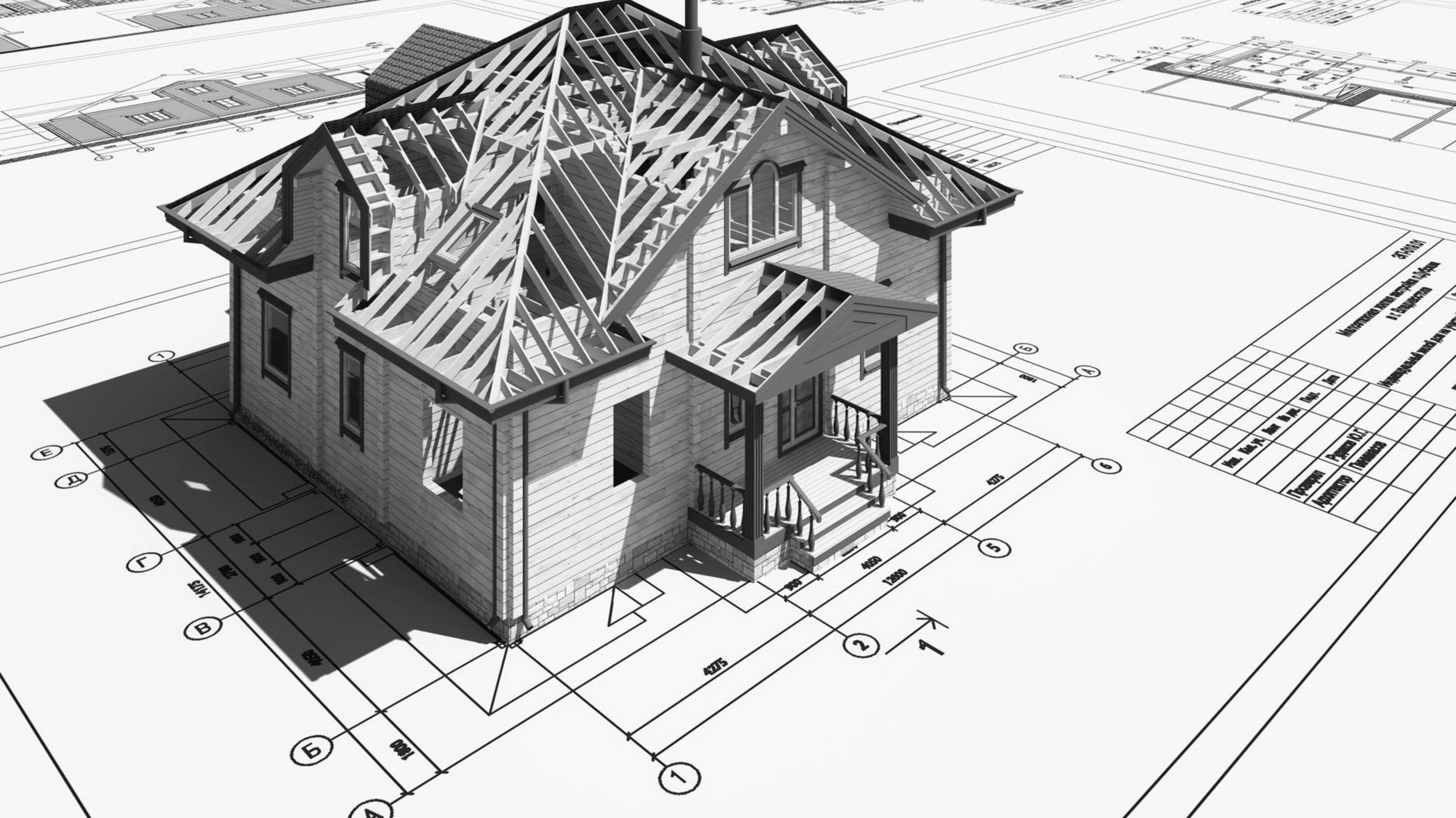Занятие 3: Оформление листов. Настройка семейств обозначений (марки помещений, дверей, окон).